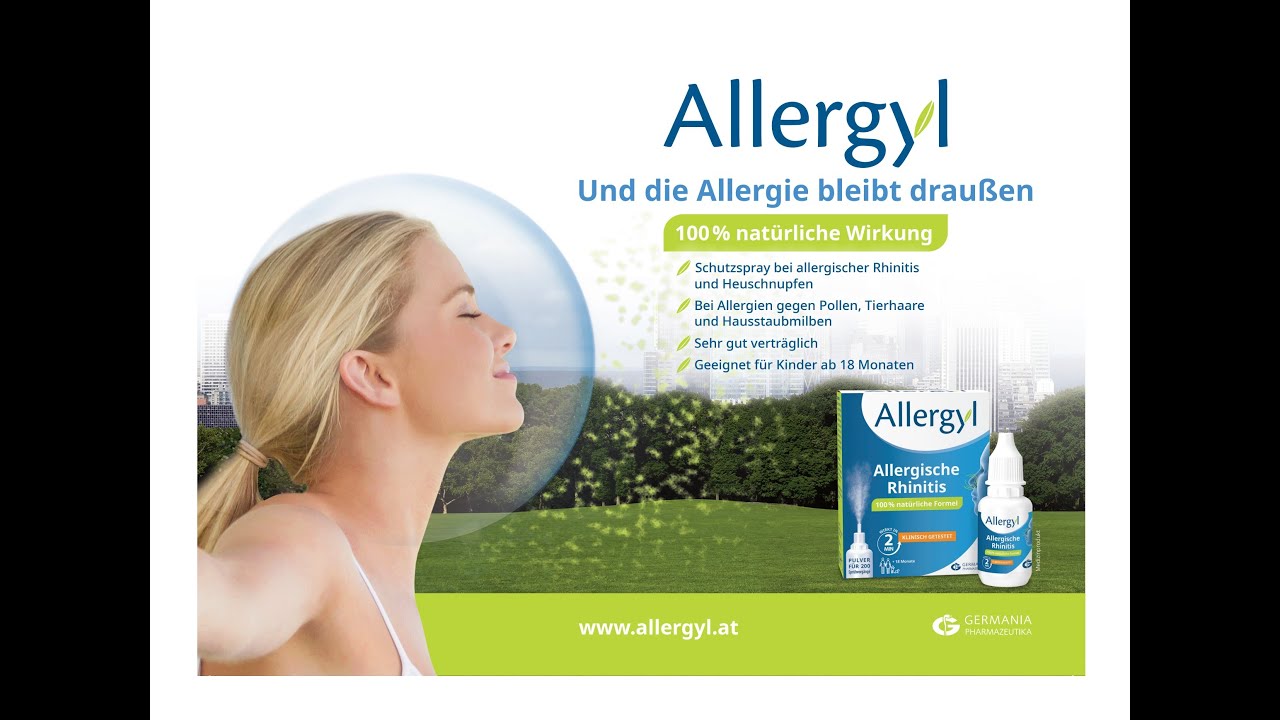 Allergyl: Natürlicher Nasenspray zur Vorbeugung von Allergien